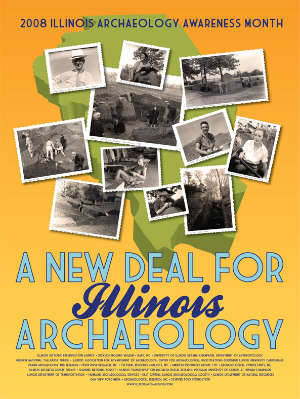 Illinois Archaeology Association Poster - POINT918